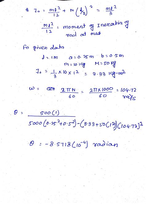 [solved] Please Show Your Works 5 Derive The Equation Of Motion And