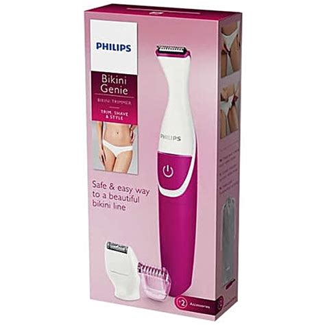Buy Philips BRT382/15 Bikini Trimmer - White/Pink Online at Best Price ...