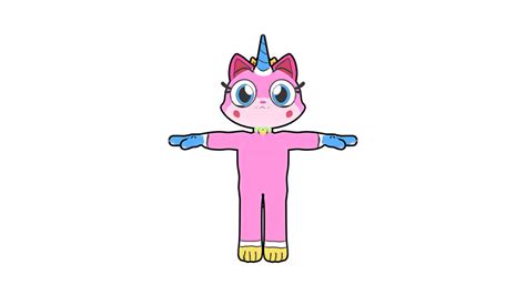 Unikitty Anthro 3d Model Blender By Coolbeanslollol On Deviantart