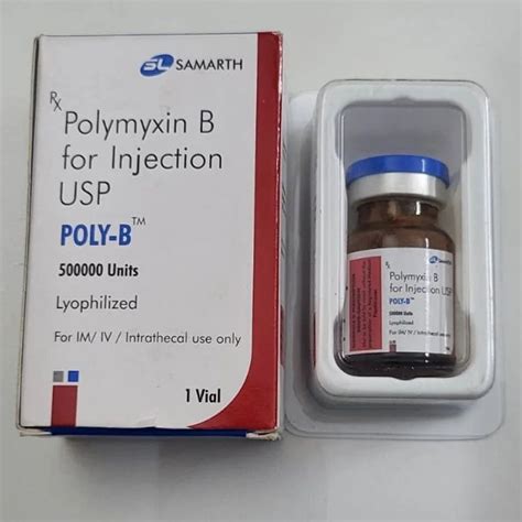 Polymyxin B Injections In Delhi पॉलीमीक्सिन बी इंजेक्शन दिल्ली Delhi