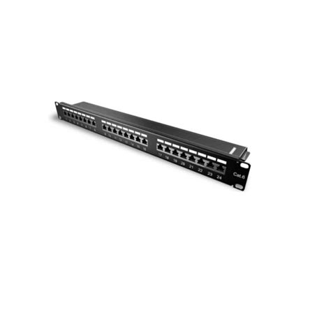 PATCH PANEL 24 PUERTOS CAT 6 Tienda Electriredes