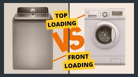 Difference Between Top Load And Front Load Washing Machine