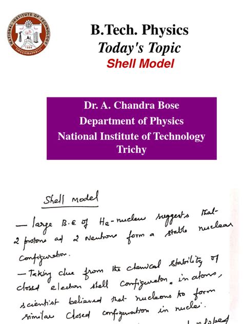 Nuclear Physics Shell Model Pdf Atomic Nucleus Neutron