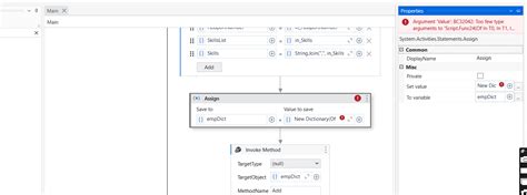 Error In Add Items To Dictionary Studio UiPath Community Forum