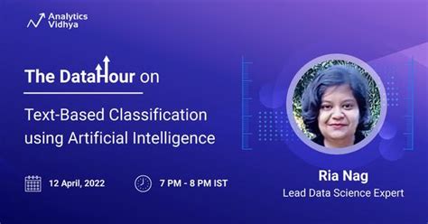 Samya Khan On Linkedin Datahour Text Based Classification Using