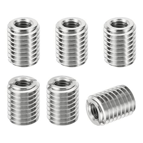 Uxcell Thread Adapters Sleeve Reducing Nut M14 2 Male To M8 1 25 Female Repairing Insert Nut