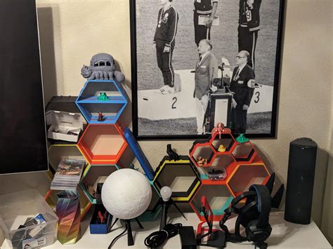 Interlocking Modular Shelf Update Added Wall Mount Middle Shelf And Horizontal Bridges To R