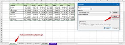 🚀 Capítulo 30 Consolidación De Datos En Excel El Tío Tech