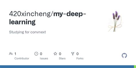 Github Xincheng My Deep Learning Studying For Convnext