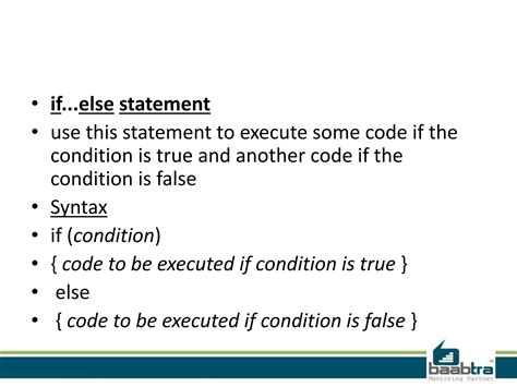 Conditional Statements Ppt