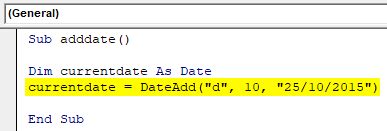 VBA DateAdd | Examples of Excel VBA DateAdd Function