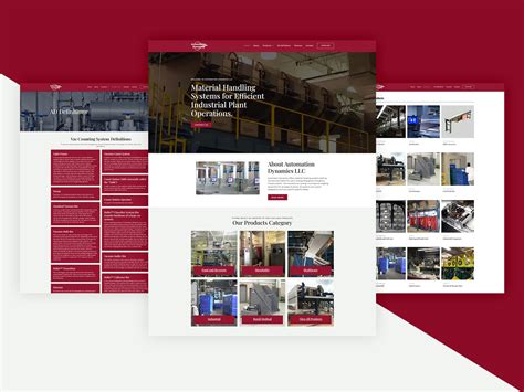 Industrial Website Design For Automation Dynamics Llc Ashiqurtech