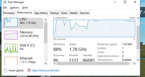 My Computer Got It Stuck Cpu Why Wont Runner Full Ghz Was It 2 30ghz Runner Full R Intel