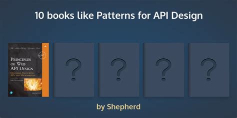 Love Patterns For Api Design Readers Pick 100 Books Like Patterns For Api Design