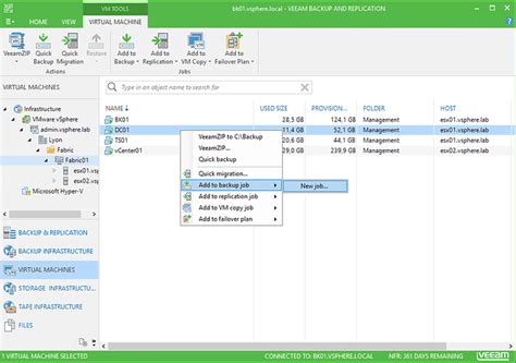 Backup And Restore VMware Virtual Machine With Veeam StarWind