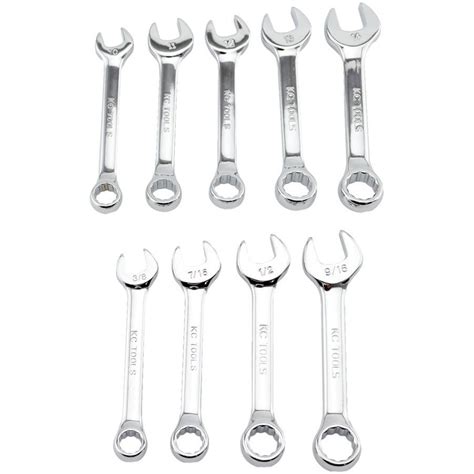 Kc Tools 9pc Extra Small Combination Spanner Set Big W