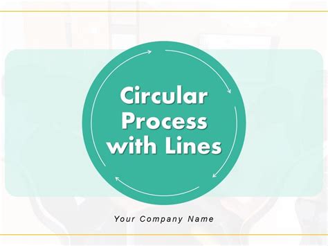 Circular Process With Lines Diagonal Lines Ppt PowerPoint Presentation Complete Deck