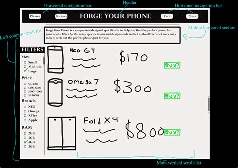 Solved Create A Functioning HTML Page Using This Sketch As A Chegg