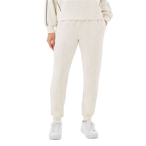 Members Mark Womens Sandwash Front Seam Piping Jogger