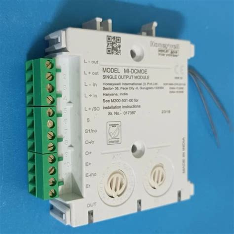 30 vdc honeywell mi dcmo addressable control output module for use in