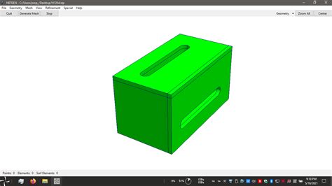 Imported Step File Meshing Fails With Netgen Default But Ok With