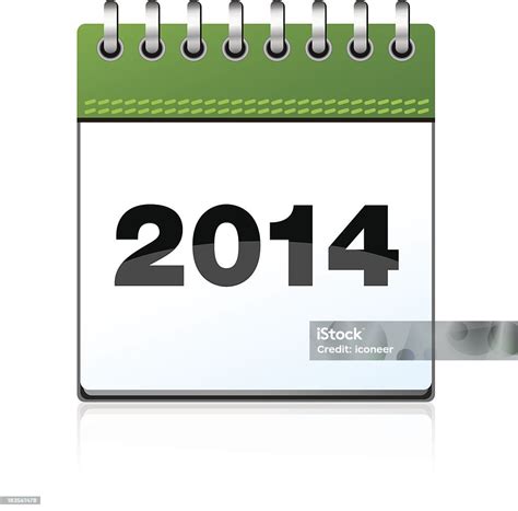 Calendar Illustration 2014 Stock Illustration Download Image Now
