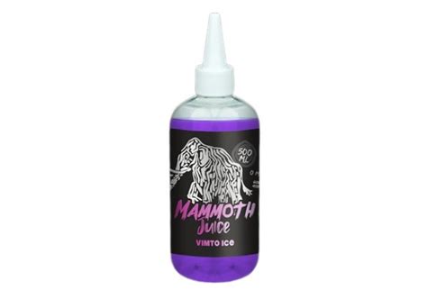 Vimto Ice 500ml E Liquid Mammoth Juice E Cig Clouds