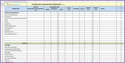Construction Progress Billing Excel Template Web Required A Construction Management Template
