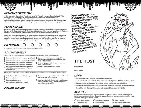 Masks Custom Playbook The Host Pbta