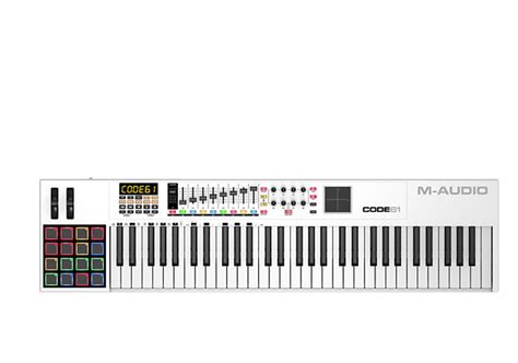 M Audio Code 61 USB MIDI Keyboard Controller Reverb
