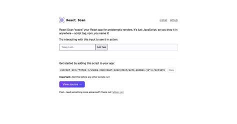 React Scan A JavaScript Library For Optimizing React Renders