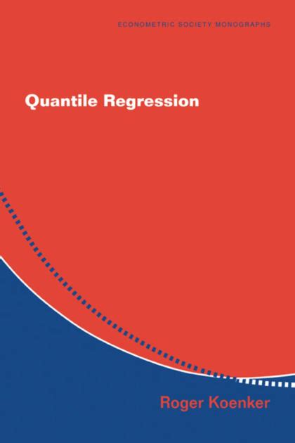 Quantile Regression By Roger Koenker Paperback Barnes And Noble®