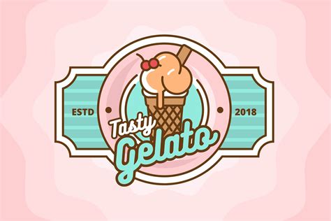 Ice Cream Logo Vector Art Icons And Graphics For Free Download