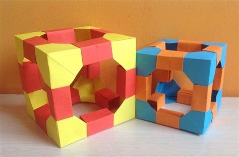 Origami Modular Cube Tutorial Origami Origami modular Vídeos origami