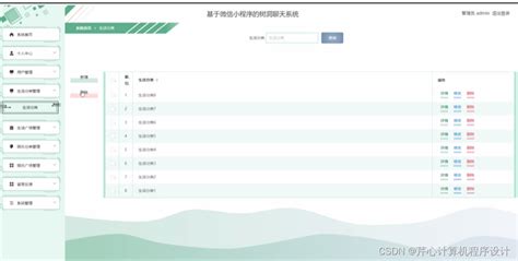计算机毕业设计springboot基于微信小程序的树洞论坛系统6d0gx9【附源码 数据库 部署 lw】 微信小程序树洞 csdn博客