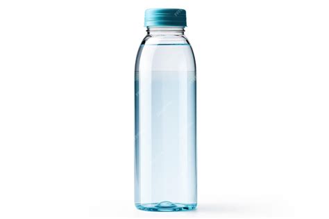 Premium Photo A Crystal Clear Plastic Water Bottle With A Light Blue