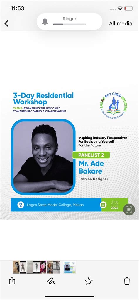 Ade Bakare On Linkedin Was Invited To Give A Lecture At The Lagos