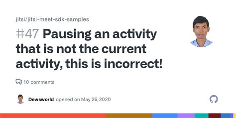 pausing an activity that is not the current activity this is incorrect