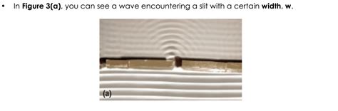Lesson 4 DIFFRACTION INTERFERENCE OF WATER WAVES WillowWood Lessons