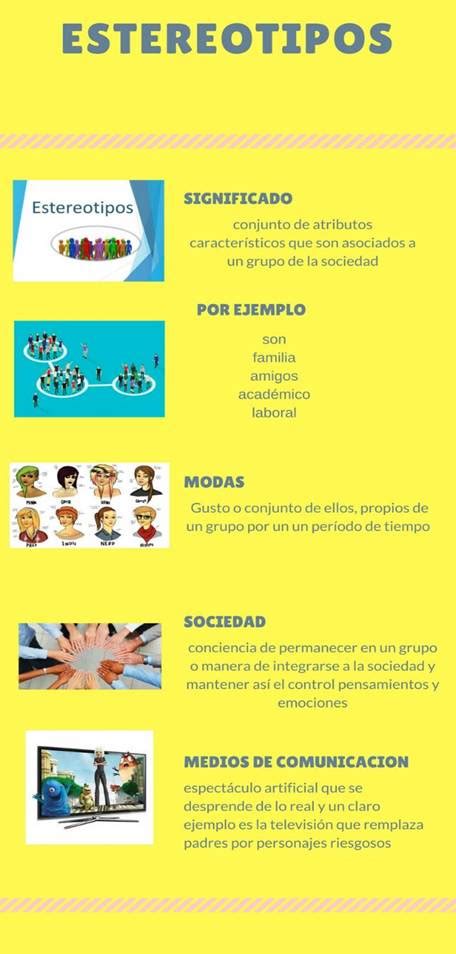 Ejemplos De Estereotipos Para Niños