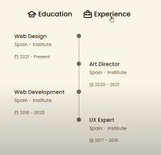 Css How Can Create Straight Line Between Two Section Stack Overflow