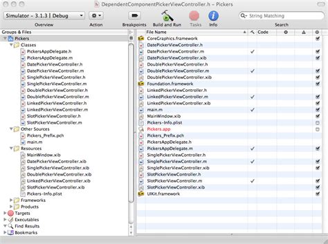 Open Source IPhone SDK Tutorial Chapter Picker Views