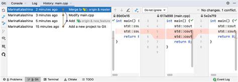 Tutorial Getting Started With Git In Clion Clion Documentation
