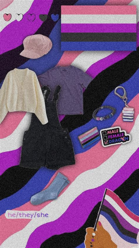 Solitaire15here Heres Your Outfit Inspired By The Genderfluid Flag