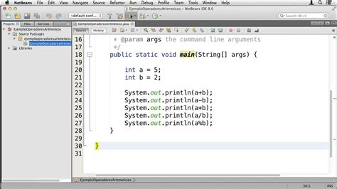 25 Programación Java Operadores Aritméticos Youtube