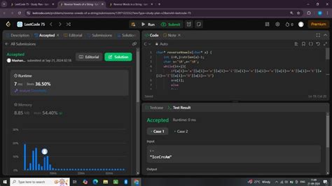 Mashanthini B On Linkedin 100daysofcode C Codingchallenge Keeplearning Stringmanipulation