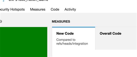 Branch Analysis Contains Warnings About The Target Branch Set In New