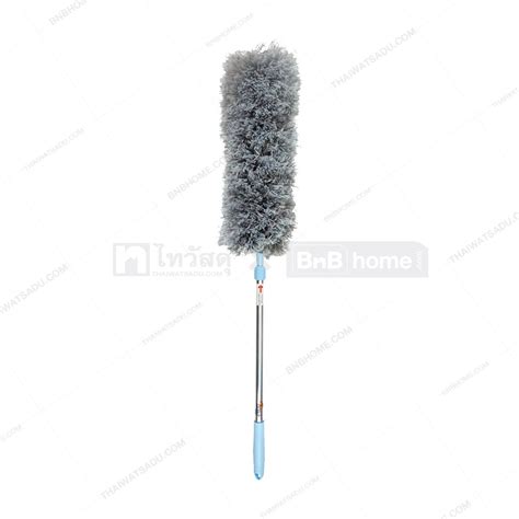 ไม้ปัดฝุ่นไมโครไฟเบอร์พับงอ ด้ามอะลูมิเนียมปรับระดับ โพลี ไบรท์ รุ่น 5165 01d สีเทา ไทวัสดุ