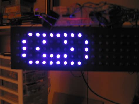 NerdKits Trouble Controling Each LED In A Multi Panel LED Array Project From The PC