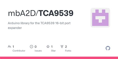 GitHub MbA2D TCA9539 Arduino Library For The TCA9539 16 Bit Port Expander